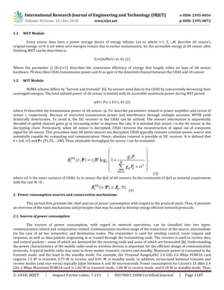 IRJET- Optimization with PSO and FPO based Control for Energy Efficient of Sensors in WSN | PDF