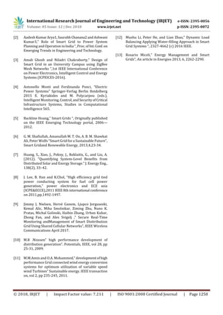 IRJET- Management of Smart Grid Power System using Zigbee Technology | PDF