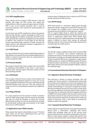 IRJET- DDOS Detection System using C4.5 Decision Tree Algorithm | PDF