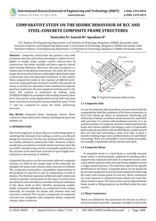 IRJET- Comparative Study on the Seismic Behaviour of RCC and Steel ...