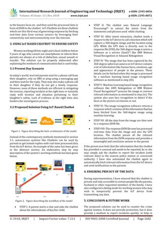 IRJET- Application of Chatbots in Women & Child Safety | PDF