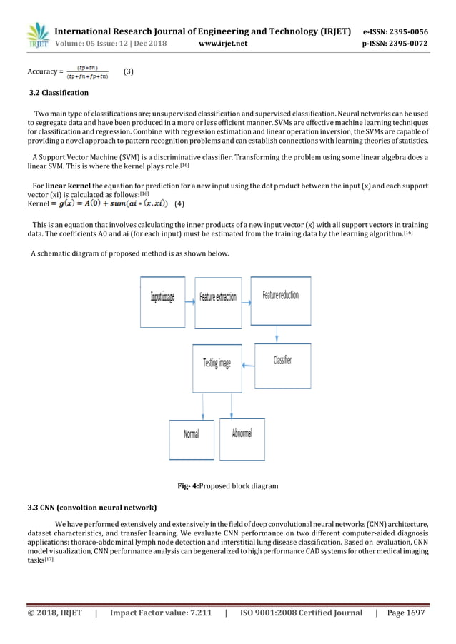 IRJET- Lung Diseases using Deep Learning: A Review Paper | PDF