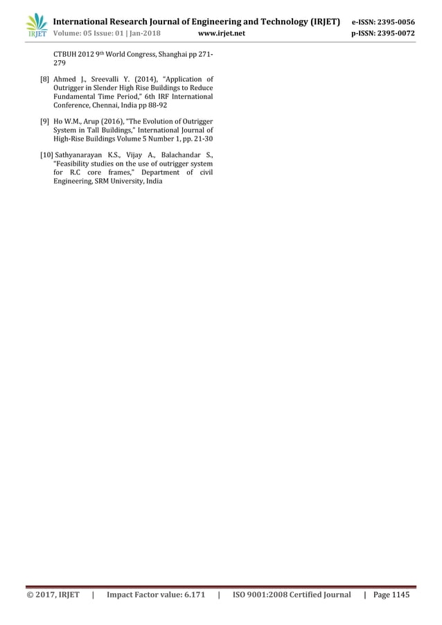 Analyzing Utility of Component Elements of Outrigger System | PDF