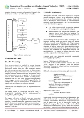 An Automatic Question Paper Generation : Using Bloom's Taxonomy | PDF
