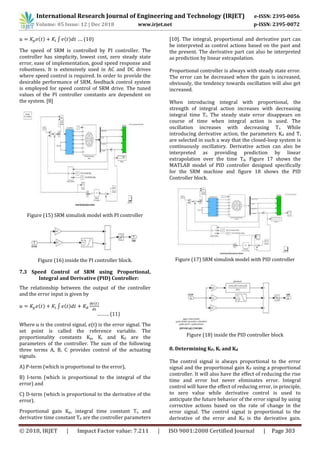 IRJET- Simulation of Speed Control Techniques of Switched Reluctance Motors (SRM) | PDF