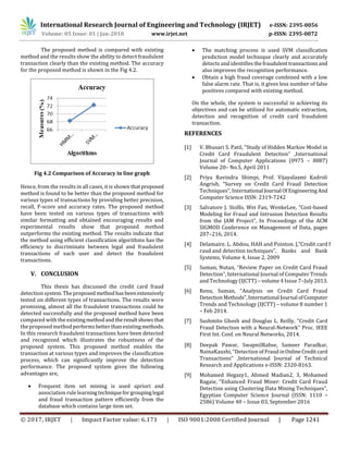 An Identification and Detection of Fraudulence in Credit Card Fraud ...