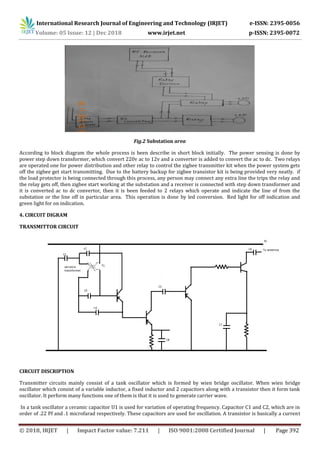 IRJET- Wireless Power Theft Monitoring System using Zigbee | PDF