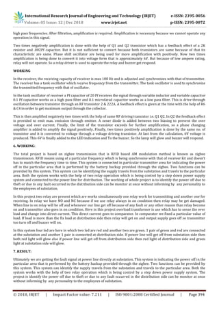 IRJET- Wireless Power Theft Monitoring System using Zigbee | PDF