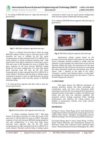 Obstacle Detection and Collision Avoidance System | PDF