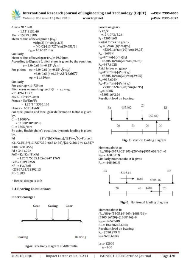 IRJET- Design and Development of Open Differential for Transmission ...