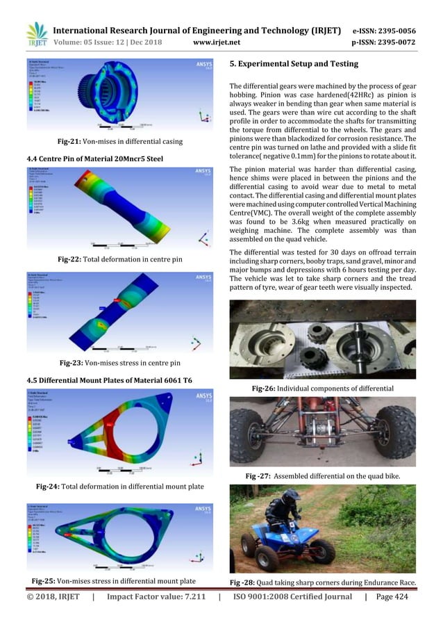 IRJET- Design and Development of Open Differential for Transmission ...