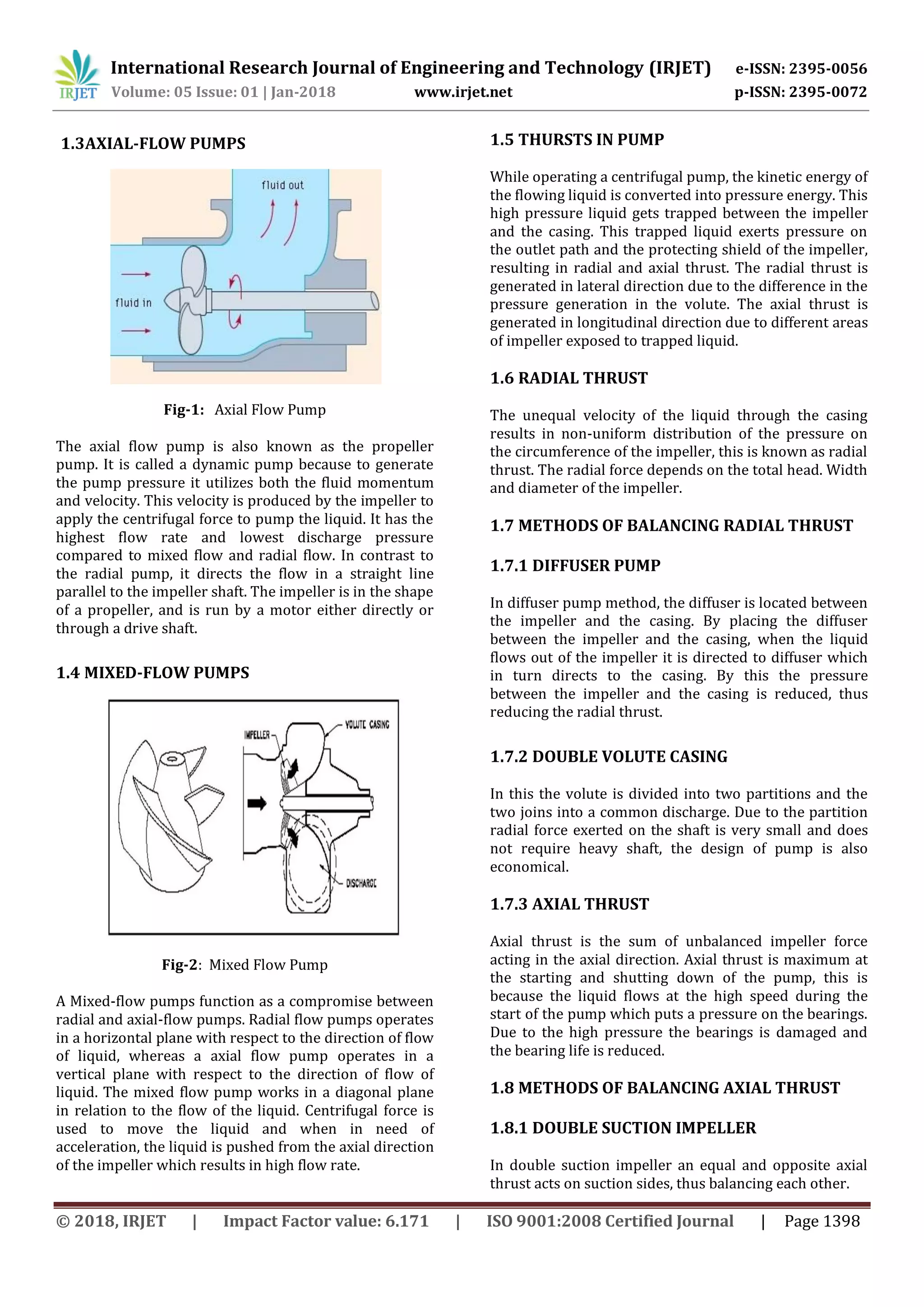 Analysis and Optimization of Axial Flow Turbo Pump | PDF