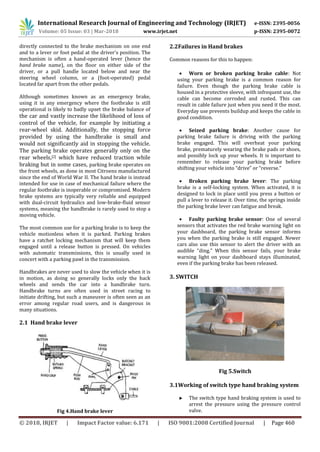 IRJET- Individual Wheel Control and Hand Brake System | PDF