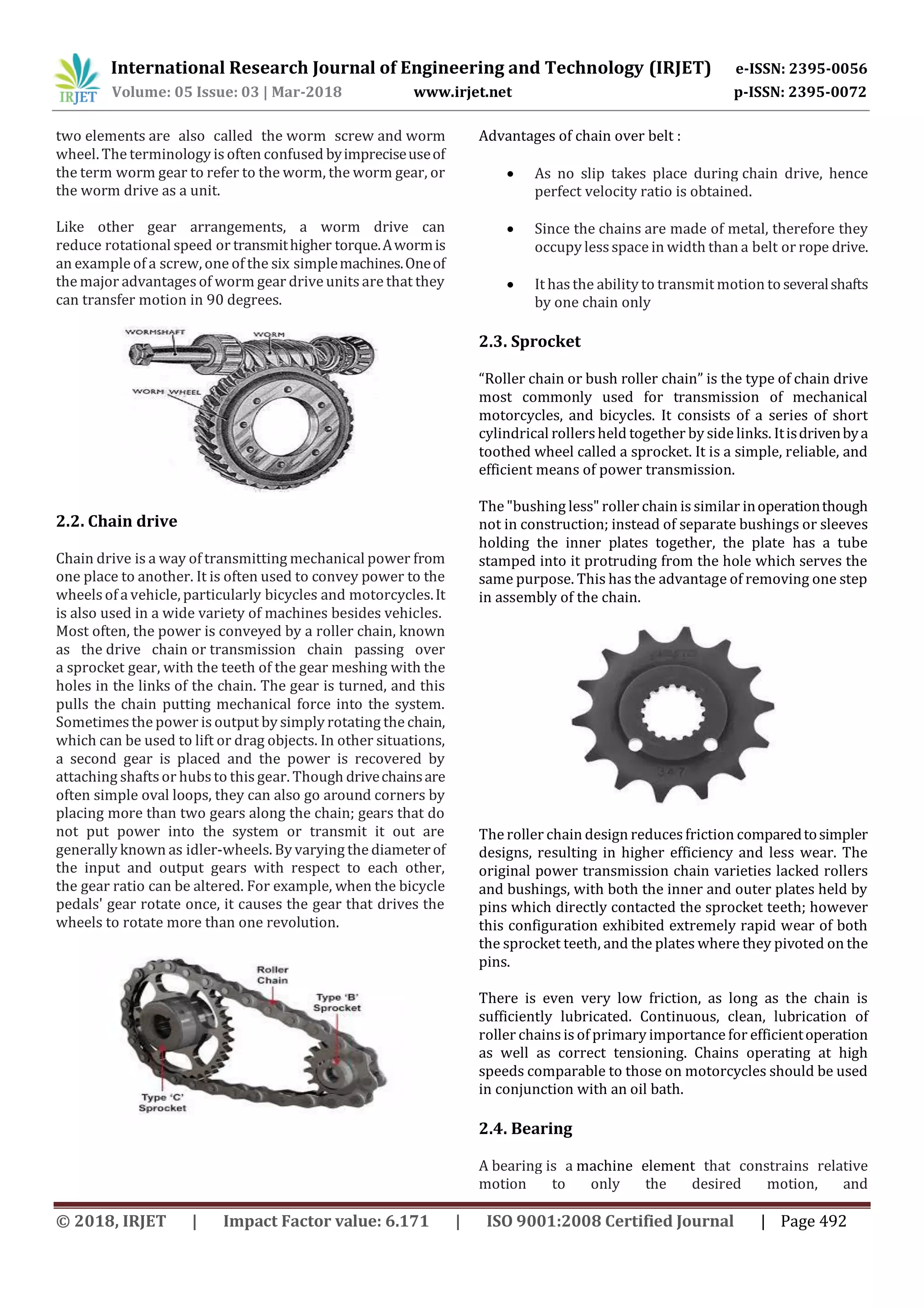 IRJET- Fabrication of Organic Wastage Cutter and Sprayer | PDF