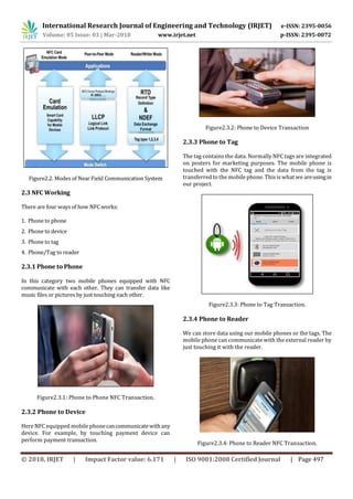 IRJET- Near Field Communication (NFC) Based Employee Tracking System ...
