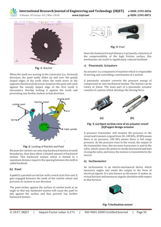 Automatic Reverse Wheel Locking Mechanism | PDF