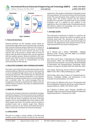 IRJET- Sandbox Technology | PDF