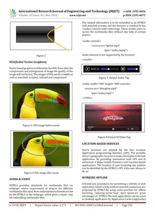IRJET- HTML5 in Web Development: A New Approach | PDF