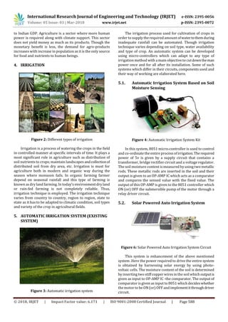 IRJET- A Bluetooth Based Automatic Irrigation System | PDF