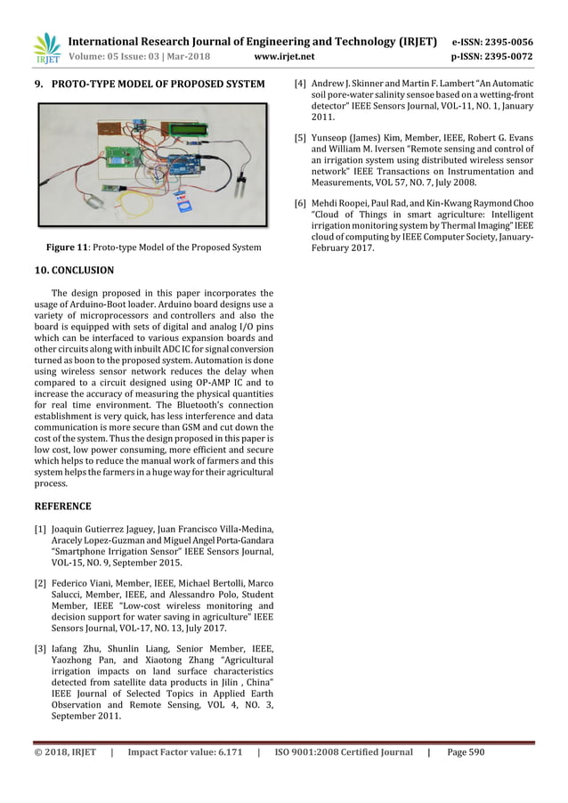 IRJET- A Bluetooth Based Automatic Irrigation System | PDF ...