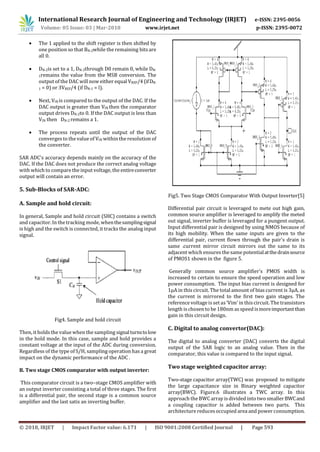 IRJET- Implementation of 16-Bit Pipelined ADC using 180nm CMOS Technology | PDF