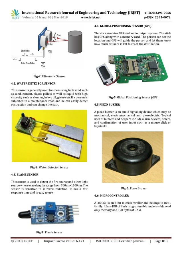 IRJET- Safe Distance Guard System for Blinds | PDF