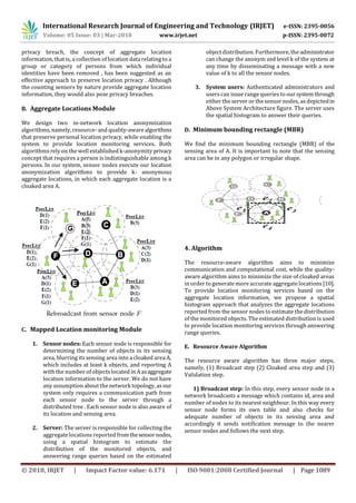 IRJET- A Privacy-Preserving Location Monitoring System for Wireless Sensor Networks | PDF