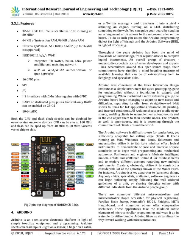 IRJET- Flood Alerting System through Water Level Meter | PDF