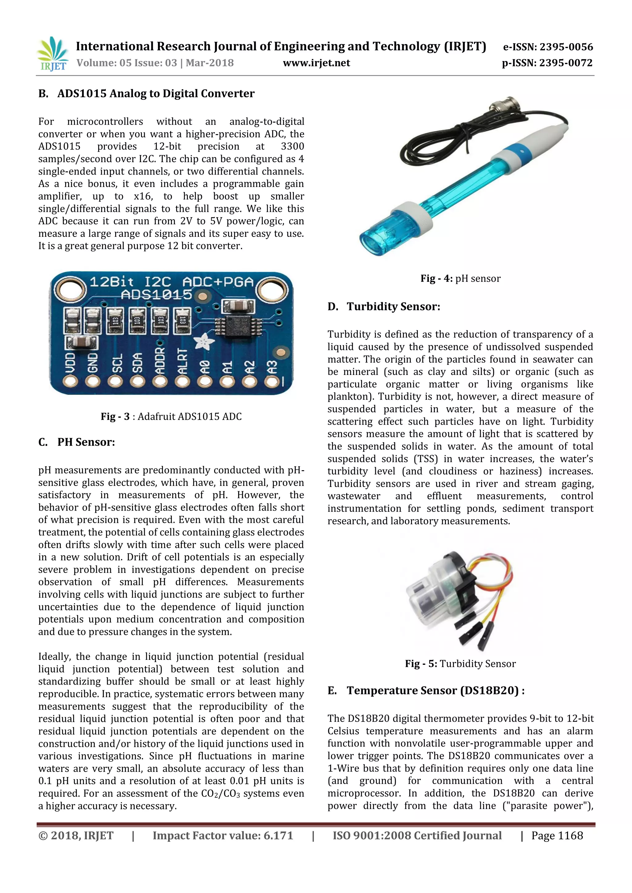 IRJET- Real-Time Water Quality Monitoring System | PDF