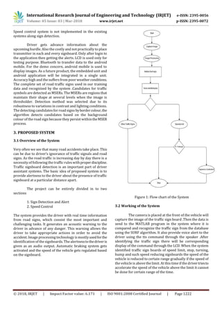 IRJET- Traffic Sign Board Detection and Voice Alert System Along with ...
