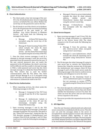 IRJET- Internal Security in Metropolitan Area Network using Kerberos | PDF