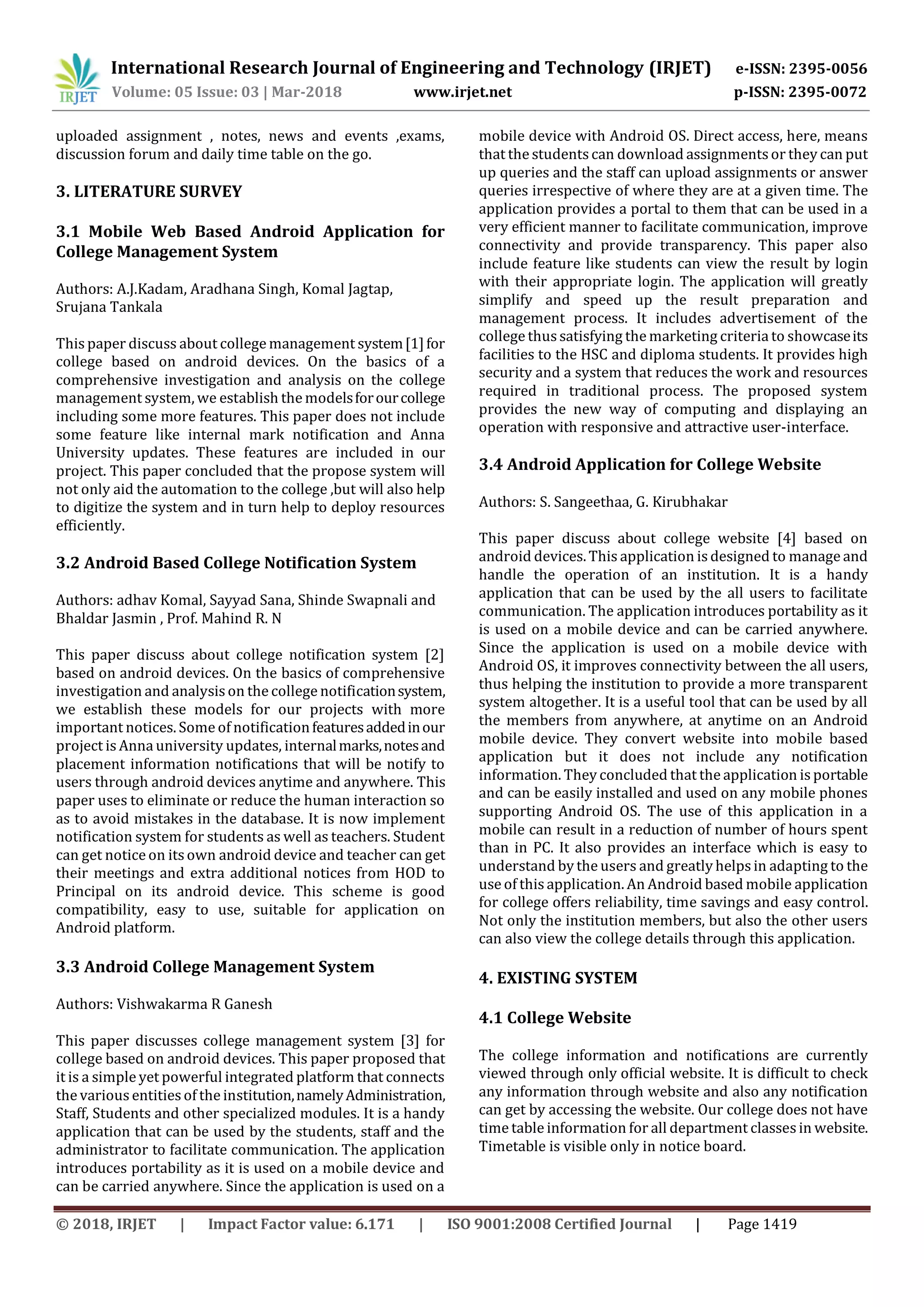 IRJET- E-Academic Wallet for Students Application | PDF