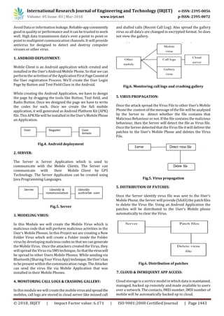 IRJET- App Misbehaviour Check: Development of Virus Modeling ...