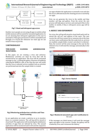 IRJET- App Misbehaviour Check: Development of Virus Modeling, Propagation & Detection using ...