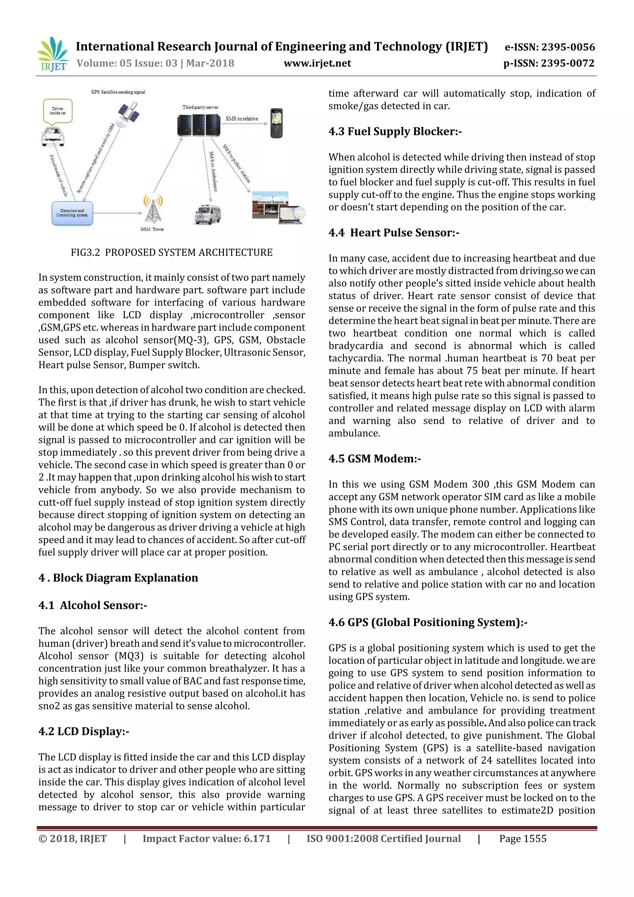 Irjet Smart Car Monitoring System Using Arduino Pdf Auto Navigation Systems Auto Technology