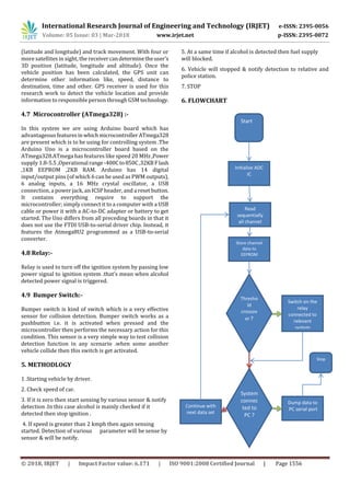 IRJET- Smart Car Monitoring System using Arduino | PDF | Auto ...