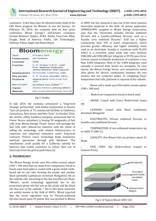 IRJET- A Review: Bloom Box – A Solid Oxide Fuel Cell | PDF | Free Download