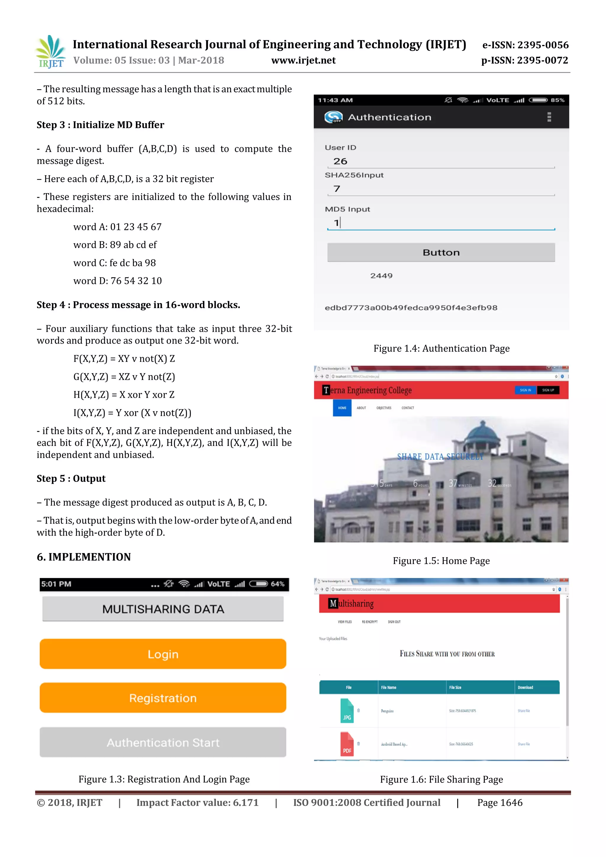 IRJET- Multi sharing Data using OTP | PDF