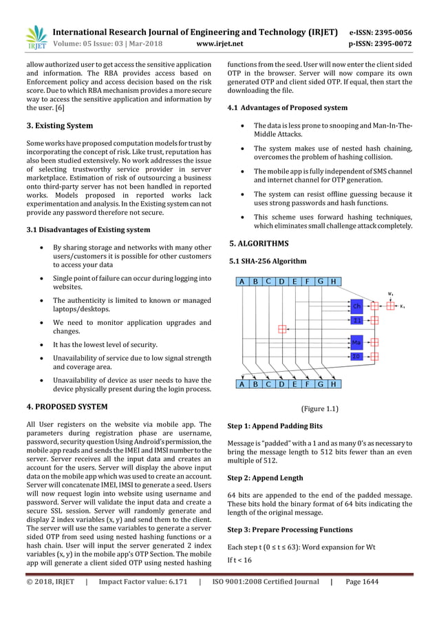 IRJET- Multi sharing Data using OTP | PDF