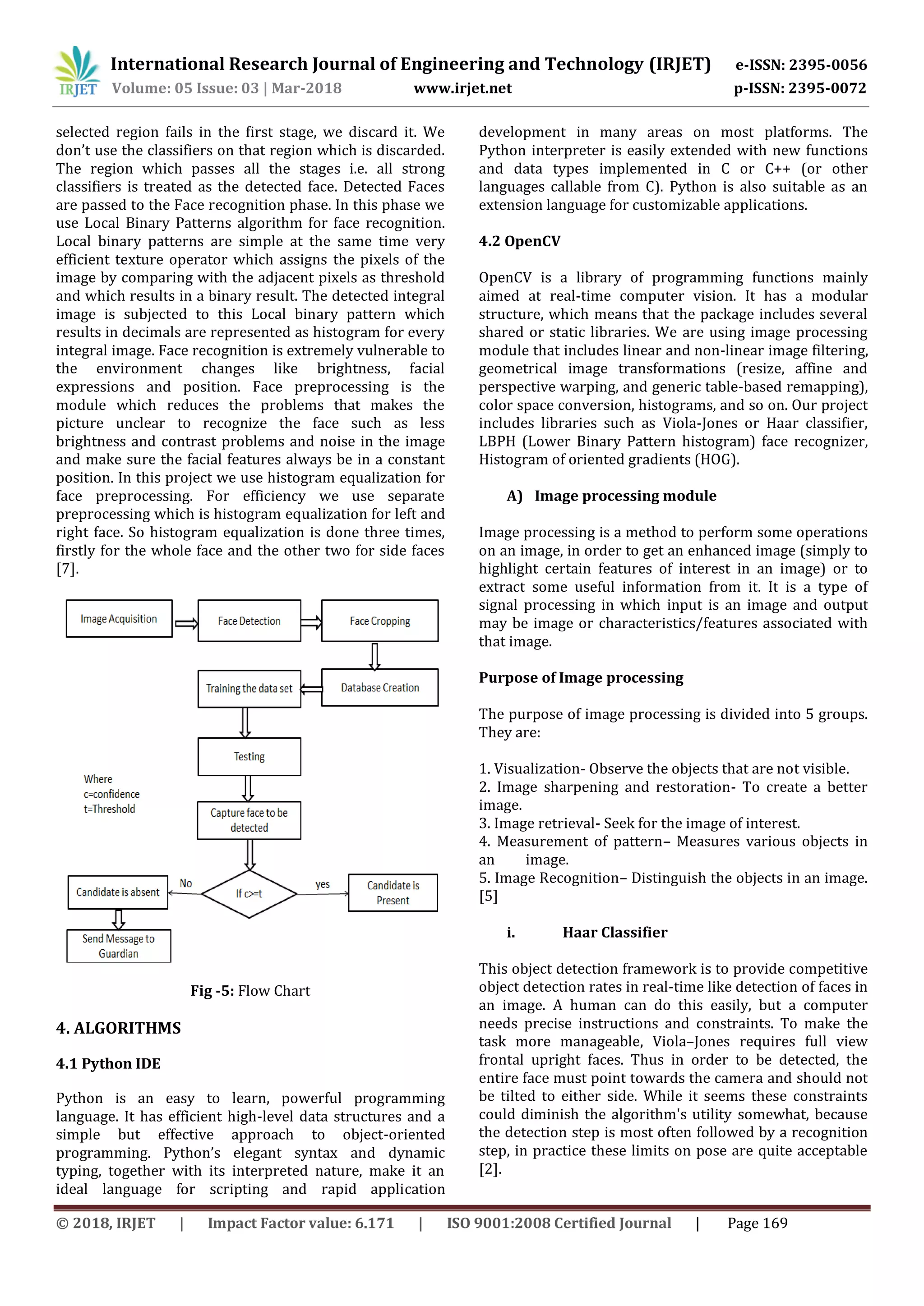 Classroom Attendance using Face Detection and Raspberry-Pi | PDF ...
