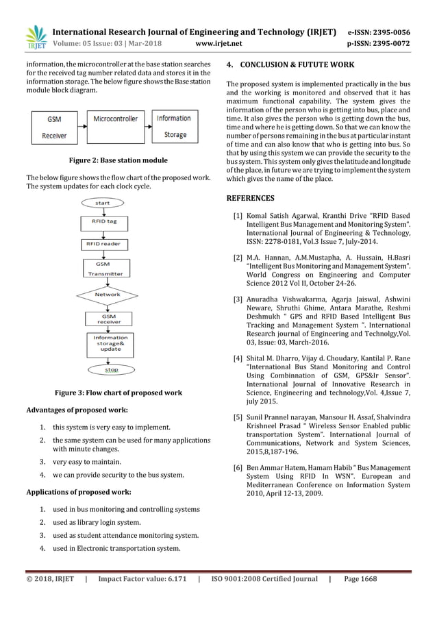 IRJET- RFID Based College Bus Management System | PDF