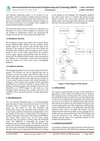IRJET- Automated Irrigation System using IoT | PDF