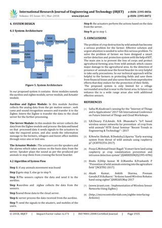 IRJET- Iot Based Wireless Sensor Network for Earlier Detection and Prevention of Wild Animals ...