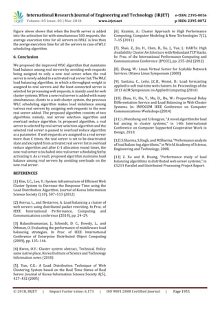 IRJET- An Improved Weighted Least Connection Scheduling Algorithm for ...