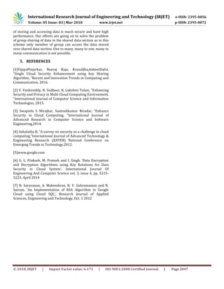 IRJET- Secure File Storage on Cloud using Cryptography | PDF