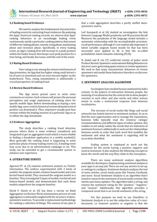 IRJET- Detection of Ranking Fraud in Mobile Applications | PDF