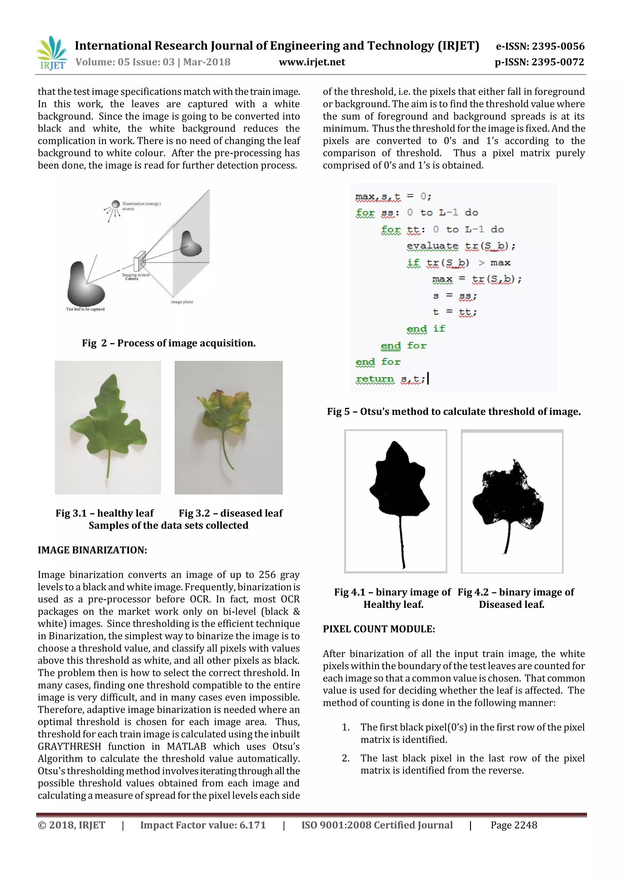 IRJET- Plant Disease Identification System | PDF