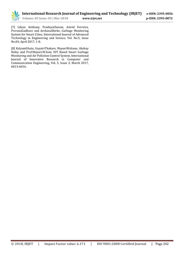 IRJET-mart Trash Can Monitoring System using IoT - Creating Solutions ...