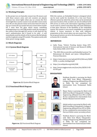 IRJET- Smart Street Light Accident Identification and Vehicle Tracking System | PDF | Injuries ...