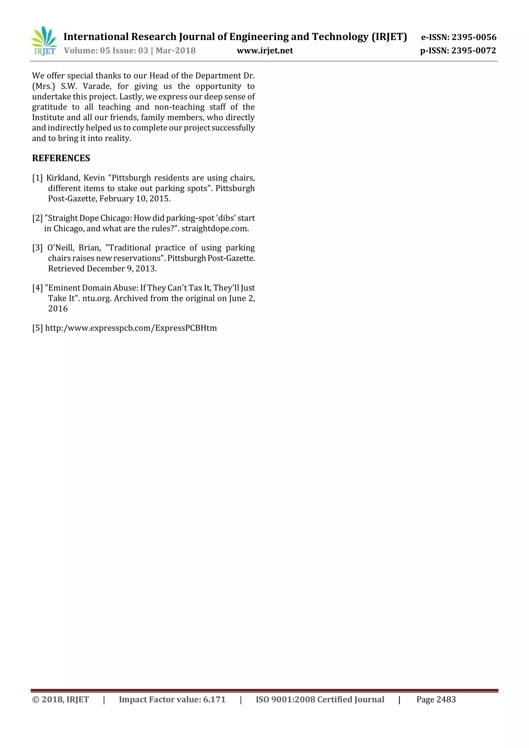 IRJET- Self-Parking Chair using Microcontroller 8052 | PDF